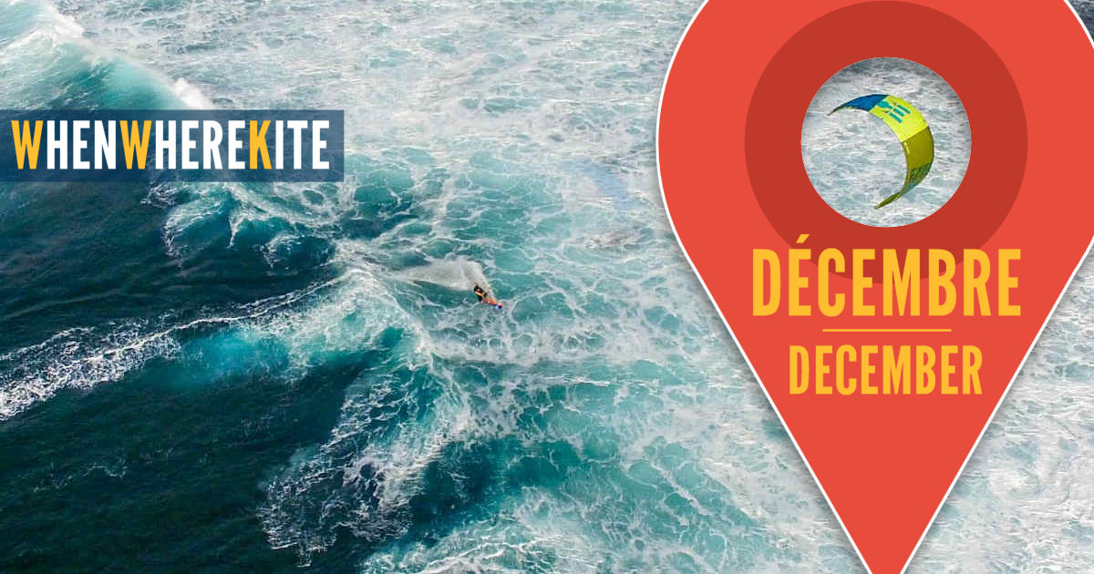 Les meilleurs spots de kitesurf dans le monde en décembre